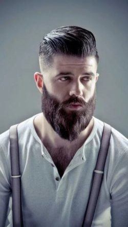 13 fotos de hombres con Barba de cola de pato o barba ducktail ...