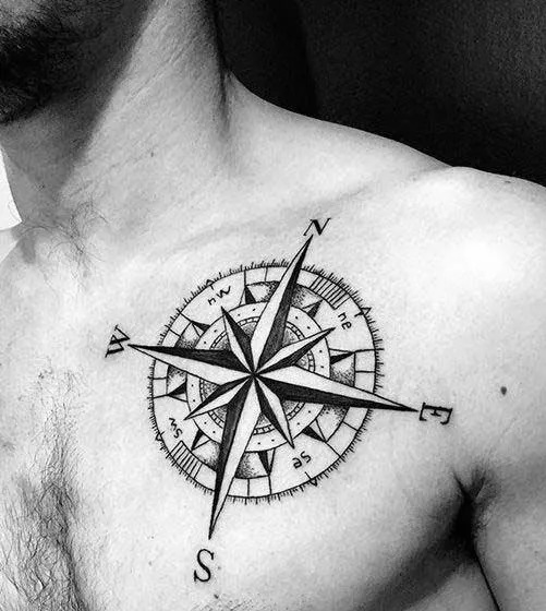 25 fotos con ideas de Tatuajes en el pecho para hombres - Modaellos.com